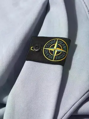 Stone Island Crewneck Sweatshirt With Compass Patch