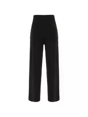LANVIN Elasticated-waistband Pleated Trousers