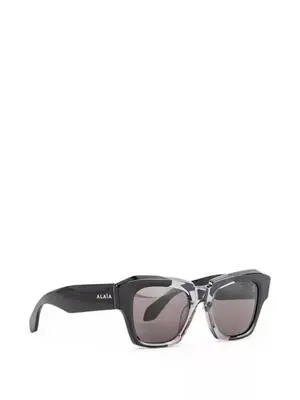 Alaïa Geometric Frame Sunglasses
