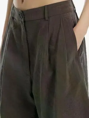 CORDERA Pleated Tailored Shorts