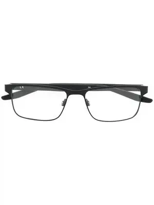 Nike Square Frame Swoosh Eyeglasses - Black