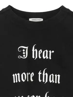 Undercover Slogan Print Sweatshirt