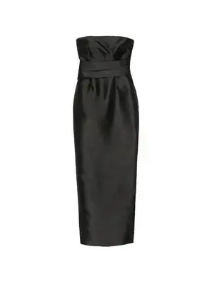 Solace London Ingrid Maxi Dress - Black