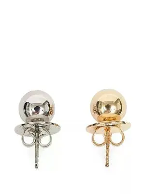 MAISON MARGIELA Orb Cluster Mismatched Stud Earrings