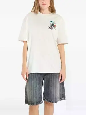 JORDAN Graphic Print T-shirt - Neutrals