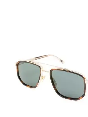 Gucci Tortoiseshell Square-frame Sunglasses