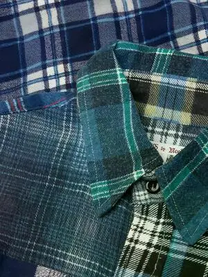 Needles Patchwork Flannel Shirt