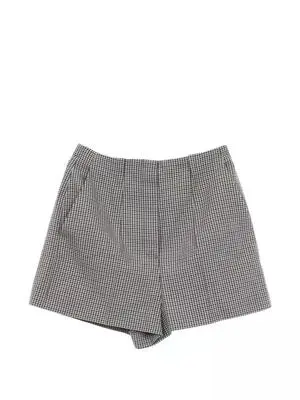 Fendi Houndstooth Pattern Tailored Shorts