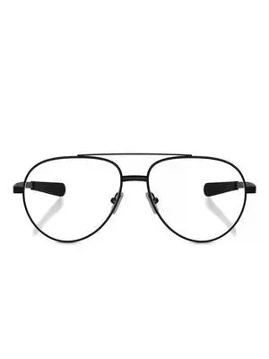 Moncler Pilot-frame Glasses - Black