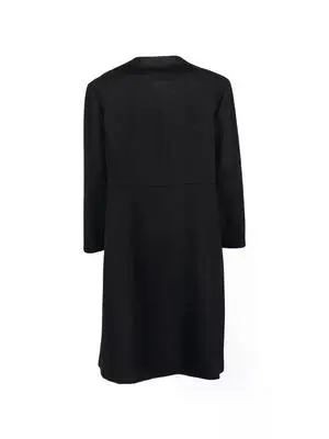 Vintage Embellished Contrast-trim Coat