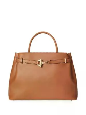 Ralph Lauren Leather Tote Bag - Brown