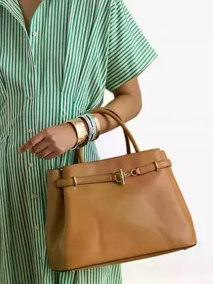 Ralph Lauren Leather Tote Bag - Brown