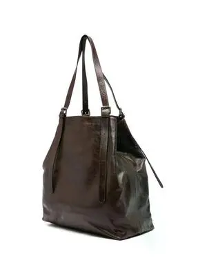 AUTENTICA 504 Galatea Grained-leather Shoulder Bag