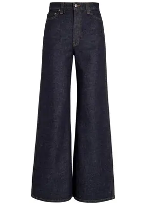 Khaite Dane Wide-leg Jeans