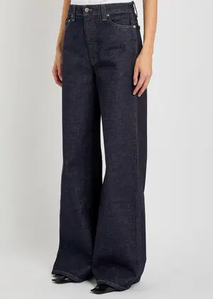 Khaite Dane Wide-leg Jeans