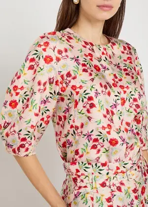 Gabriela Hearst Floral-print Silk Shirt - Multicoloured