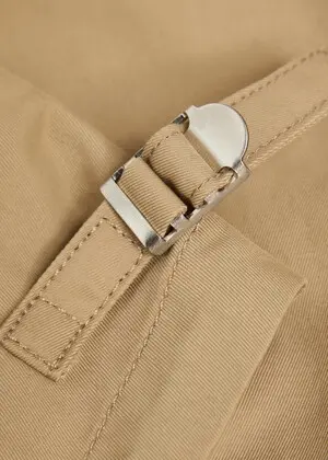 3.1 Phillip Lim Cropped High-neck Jacket With Drawstring Hem