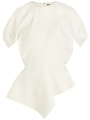 Khaite Round Neck Blouses