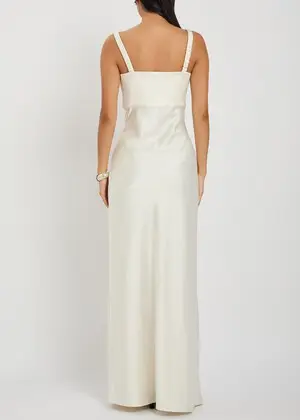 Anna October Aglaya Satin Maxi Dress
