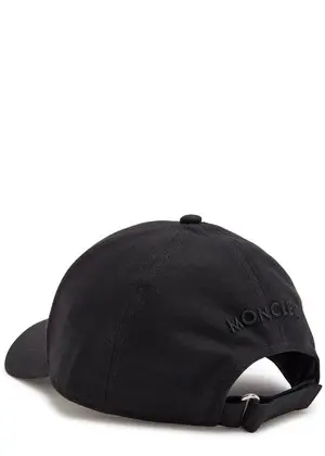 Moncler Logo-appliquéd Twill Cap