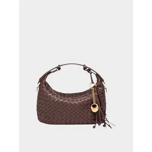MI BOLSA LONDON Camilla Shoulder Bag - Mocha