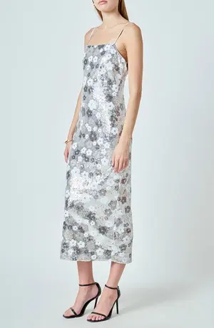 Endless Rose Sequin Sleeveless Maxi Dress