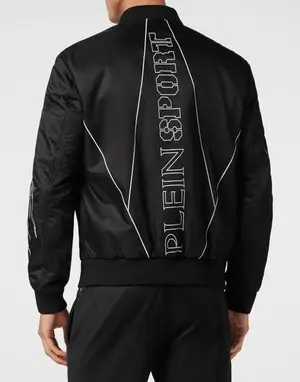 PLEIN SPORT Nylon Bomber Tiger Court Edition