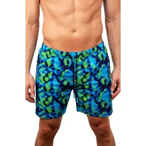 MACEOO Lion Tie Swim Trunks - Green