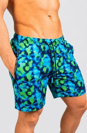 MACEOO Lion Tie Swim Trunks