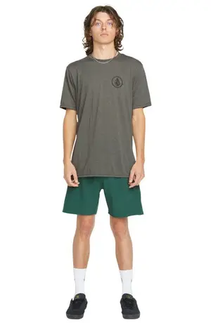 Volcom Stone Tech Graphic T-shirt - Charcoal