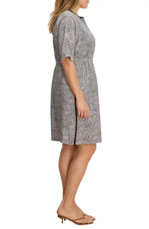 NIC+ZOE Sun Speckle Devon Trimmed Dress