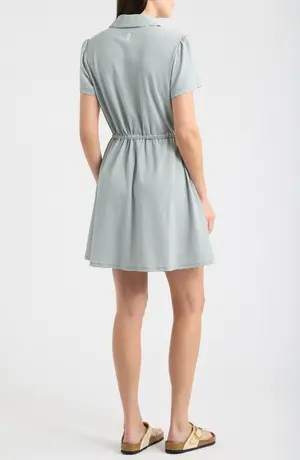 Tommy Bahama Costa Wave Striped Shirt Dress