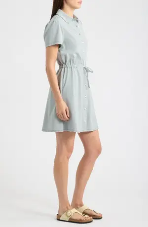 Tommy Bahama Costa Wave Striped Shirt Dress
