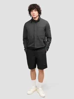 JACK1T Atlas Lightweight Windbreaker Jacket - Black