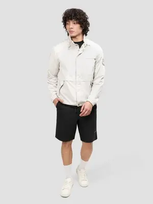 JACK1T Atlas Lightweight Windbreaker Jacket - Stone