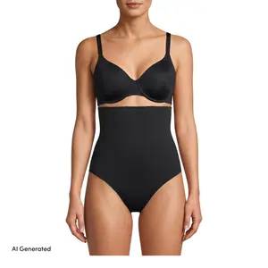 LANDS' END High Waist Brief Contour Flex Bottoms 2 Pack