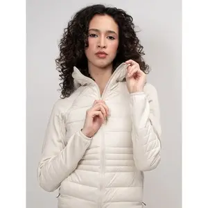 JACK1T Calypso Hybrid Hooded Jacket - Cream