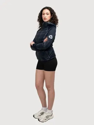 JACK1T Calypso Hybrid Hooded Jacket - Navy