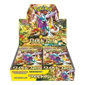 POKEMON Card Game Scarlet & Violet Expansion Pack 'wild Force' Box - Multi-color