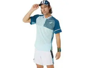 Asics Match Polo Shirt 'aquamarine