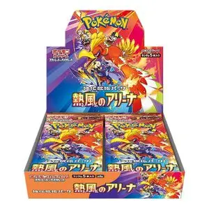 POKEMON Card Jp Scarlet & Violet Enhanced Expansion Pack 'hot Wind Arena / Heat Wave Arena' Box