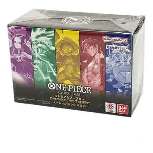 ONE PIECE Card Jp Premium Booster Card The Best Storage Box Set - Multi-color