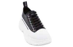 Alexander McQueen Tread Slick Lace Up Low Top Sneakers