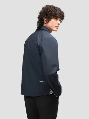 JACK1T Eden Shirt Jacket - Navy