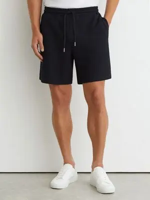 REISS Elijah Textured Drawstring Shorts