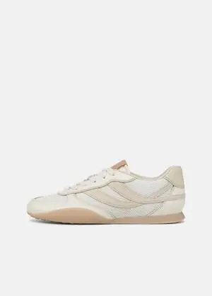 Vince Echo Leather Trainer - Milk/moonlight