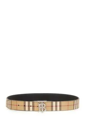 Burberry Reversible Monogram Belt - Multicolor