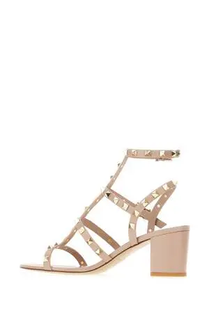 Valentino Garavani Studded Strappy Heeled Sandals - Multicolor