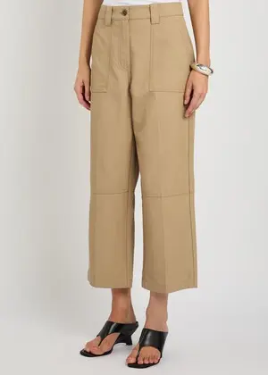 3.1 Phillip Lim Straight-leg Cotton-blend Utility Trousers