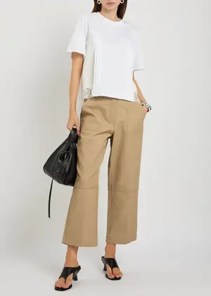 3.1 Phillip Lim Straight-leg Cotton-blend Utility Trousers